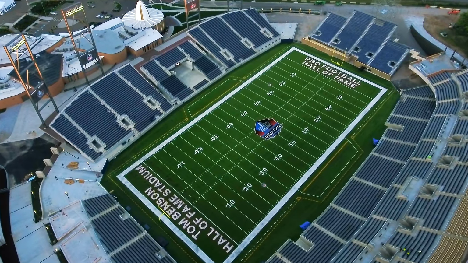 Tom Benson Hall of Fame Stadium Seating Chart After Renovation